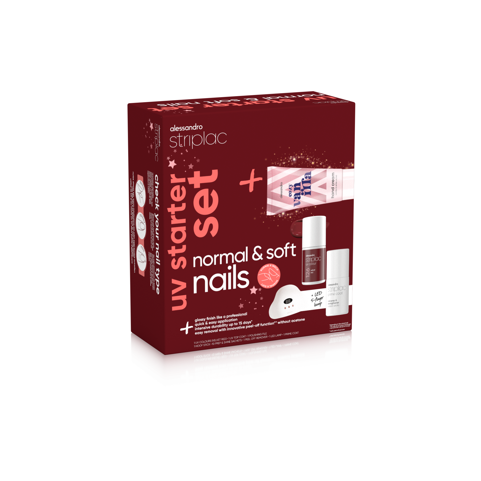 alessandro Striplac Uv Starter Set Normal & Soft Nails X-Mas Edition ...